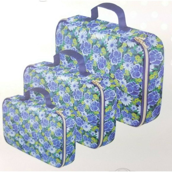 Isaac Mizrahi | Bags | Isaac Mizrahi Travel Packing Cubes 3 Piece Set | Poshmark